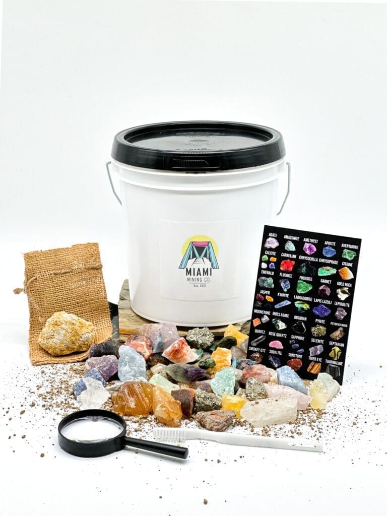 Gem Mining 8 POUNDS of Excitement: Discover Gems and Minerals with Our ...